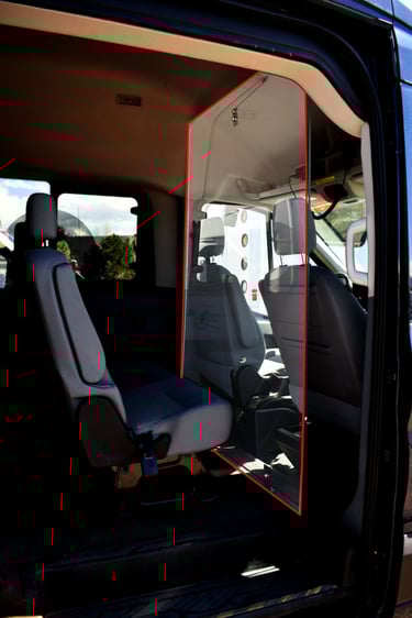 Bus Driver & Passenger Protection Shields